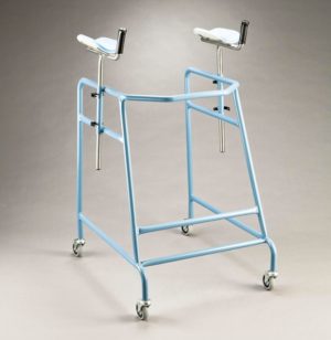 Stainless Steel Bariatric Forearm Walker SWL 350kg | Safety and Mobility