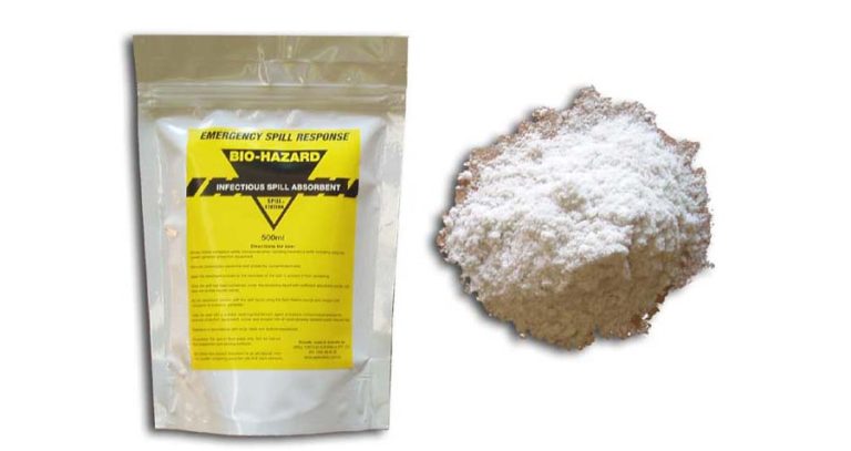 Biohazard Absorbent Sachet 500ml | Safety and Mobility