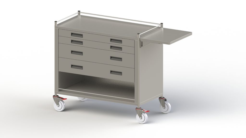 Endoscopy Trolleys - Safety & Mobility