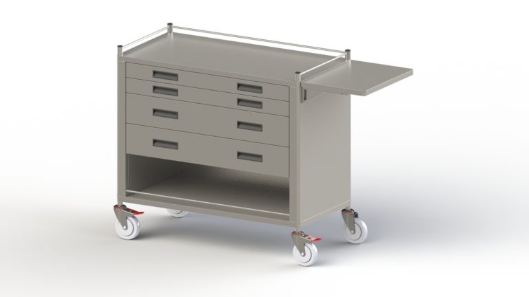 Endoscopy Trolleys - Safety & Mobility