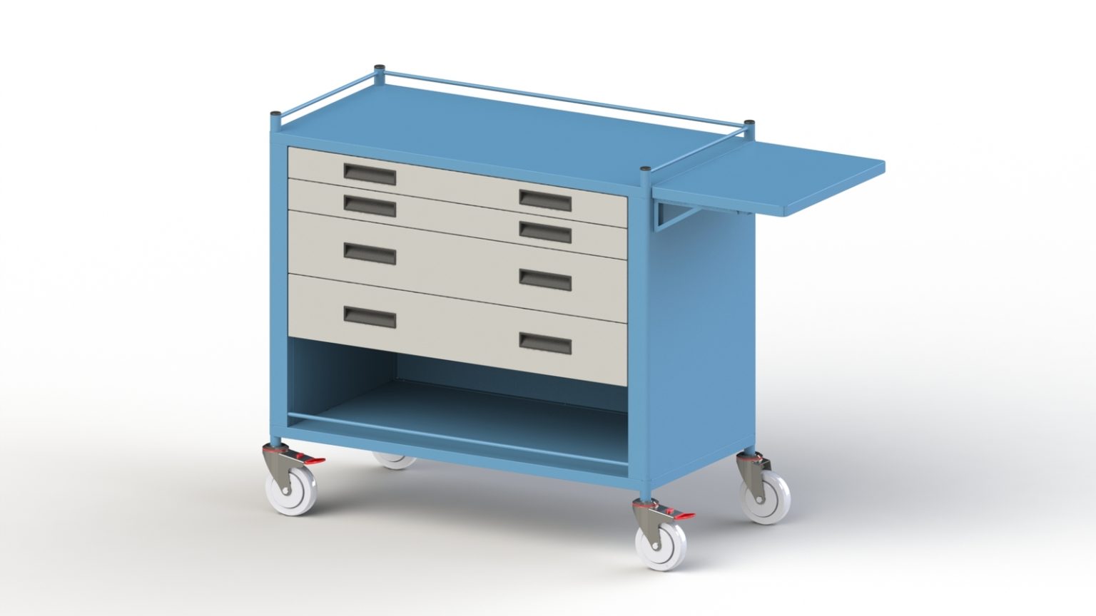 Endoscopy Trolley B | Safety and Mobility