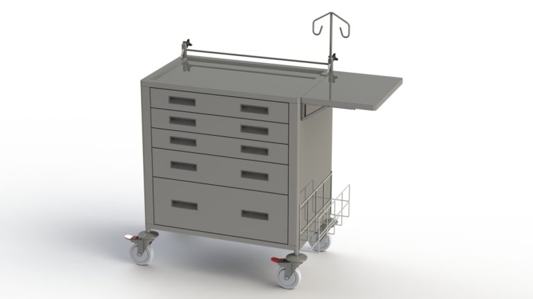 ICU Recovery Trolley | Safety and Mobility