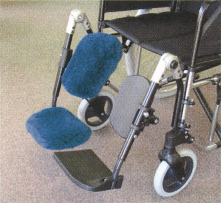 Shear Comfort® - Sheepskin Foot/Calf Plate Protector | Safety and Mobility