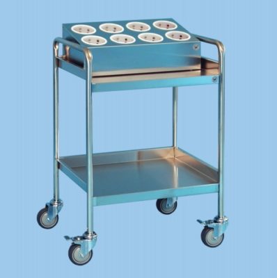 Cutlery and Tray Trolley | Safety and Mobility