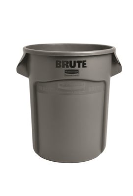 Rubbermaid Brute Round Containers & Accessories | Safety and Mobility