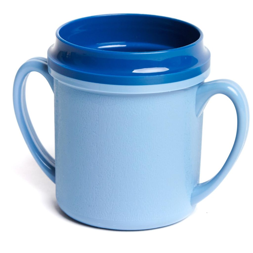 Insulated Traditional Double Handle Mug | Safety and Mobility