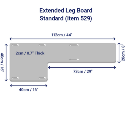 Extended Leg Board - Safety & Mobility