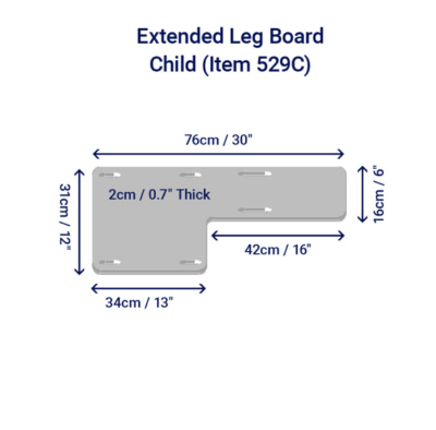 Extended Leg Board - Safety & Mobility