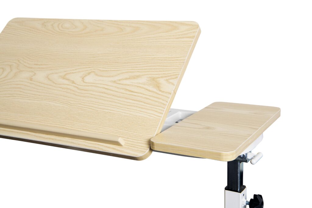 Over Bed Table Tilt Top - Safety & Mobility