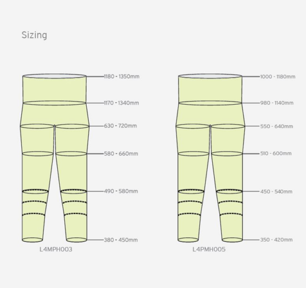 Bi-Lateral Lympha Pants - 12 Cell - Safety & Mobility