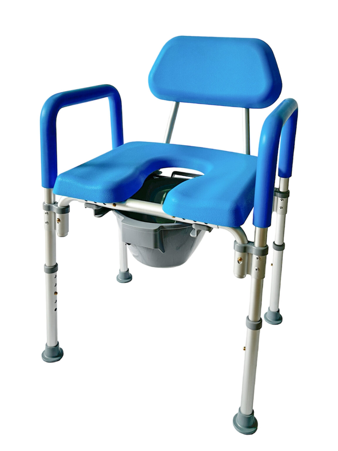 3 in 1 Width Adjustable Commode - 48-63cm - Safety & Mobility
