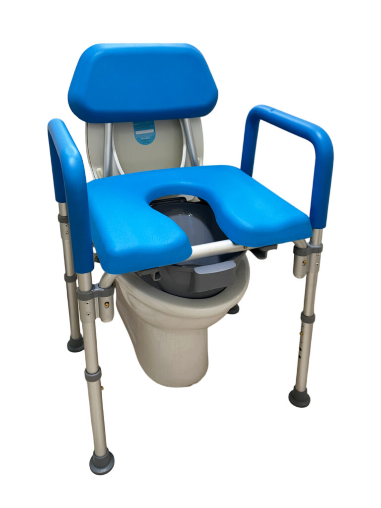 3 in 1 Width Adjustable Commode - 48-63cm - Safety & Mobility